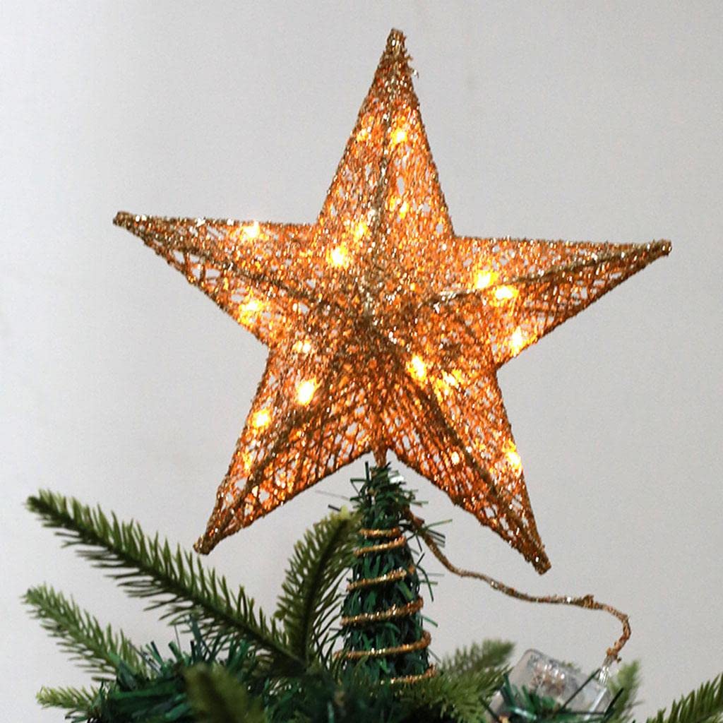 Buy Tree Top Light Decorative Romantic Treetop Star Topper Lights for ...
