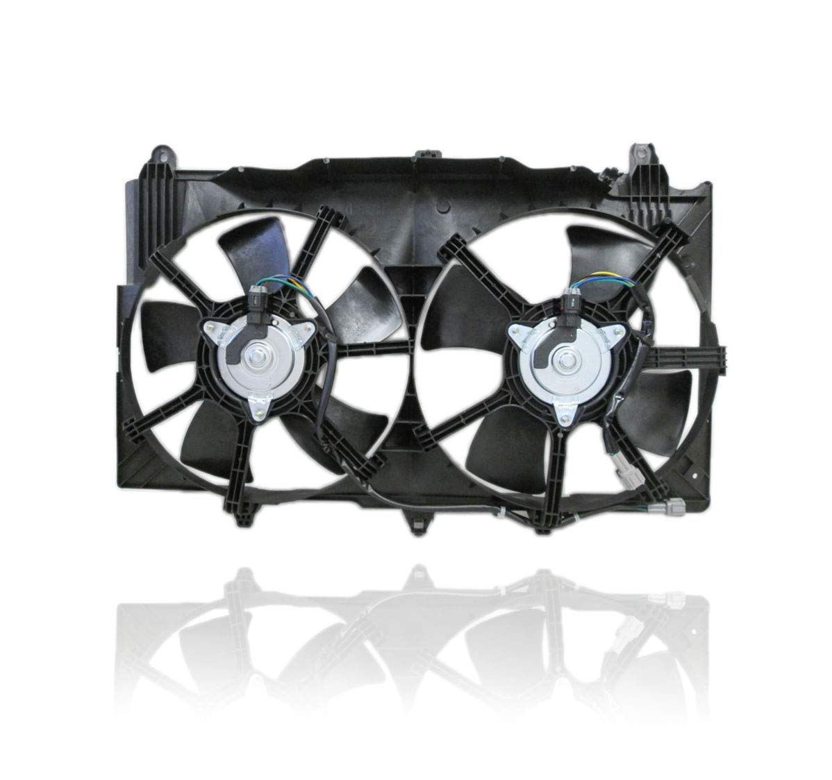 BOXI Dual Radiator Condenser Cooling Fan Motor Compatible With 2003 ...