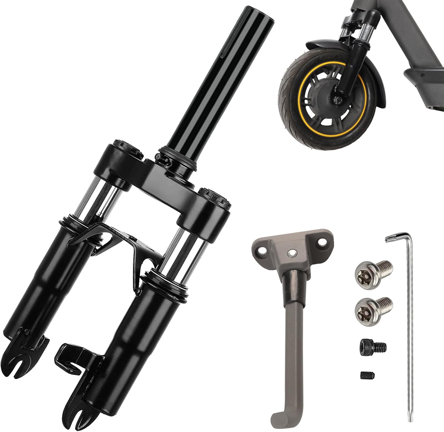 MIMIRACLE Electric Scooter Front Suspension Kit Spring Fork Compatible ...