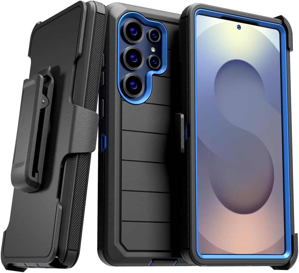 Amazon.com: Designed for Samsung Galaxy S25 Ultra Case with Belt Clip ...