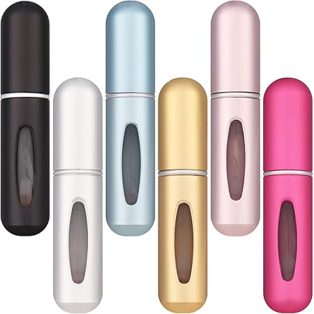 Amazon.com: KAYZON Mini Perfume Refillable Travel Atomizer, Portable ...
