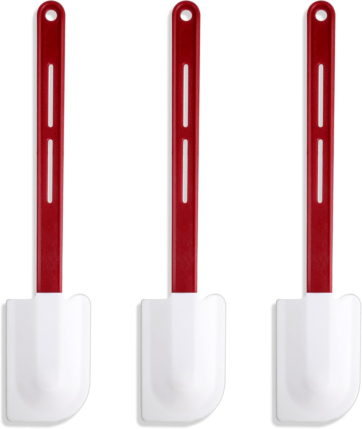 Amazon.com: Lanties Set of 3 High Temp Silicone Spatulas Heat Resistant ...