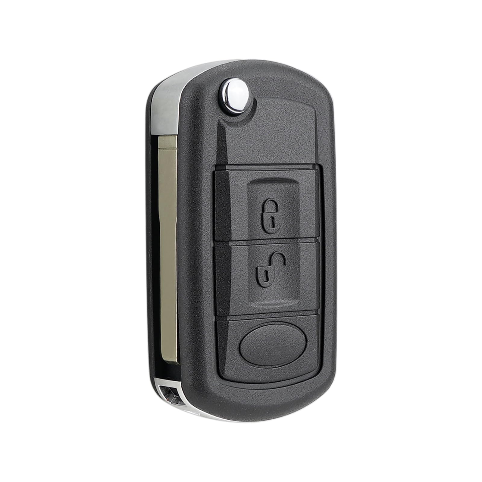 3 Buttons Flip Car Key Case For Land Rover Discovery 3 Range Rover ...