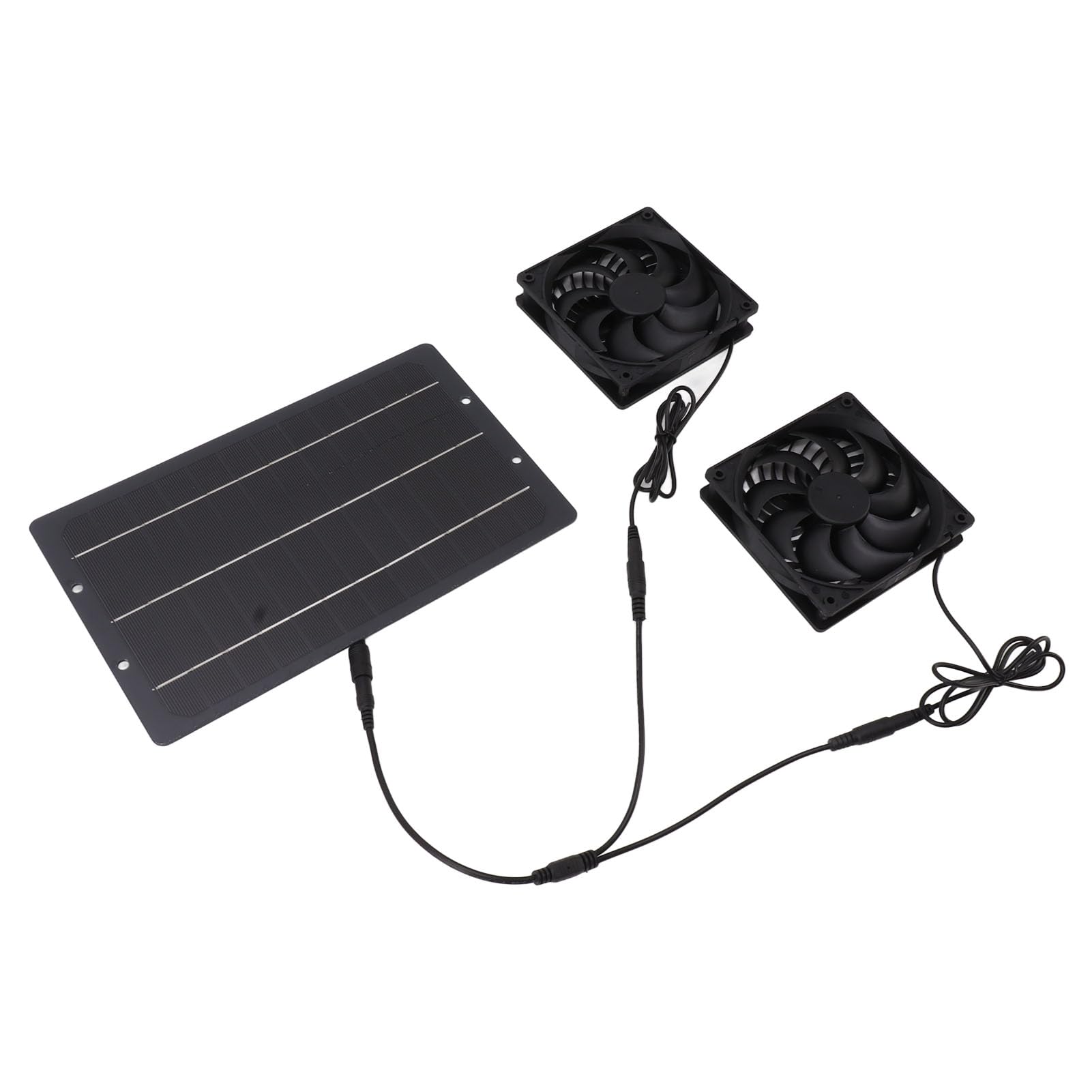 Solar Fan For Circulating Heater