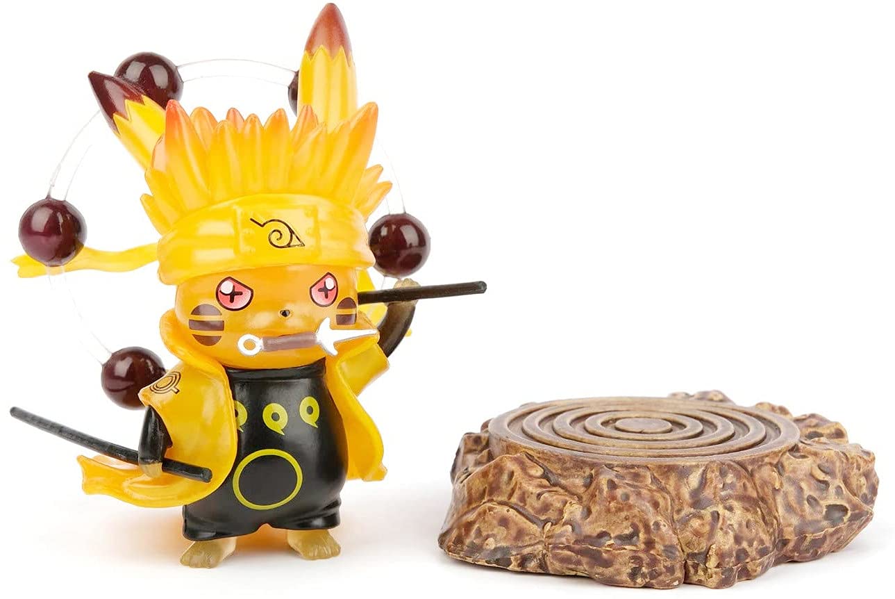 ZELONG | Pika-Choo Cosplay Ninja Action Figure Statues Collection ...