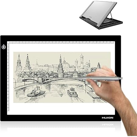 Amazon.com: Huion L4S LED Light Box A4 Ultra-Thin USB Powered and Huion ...