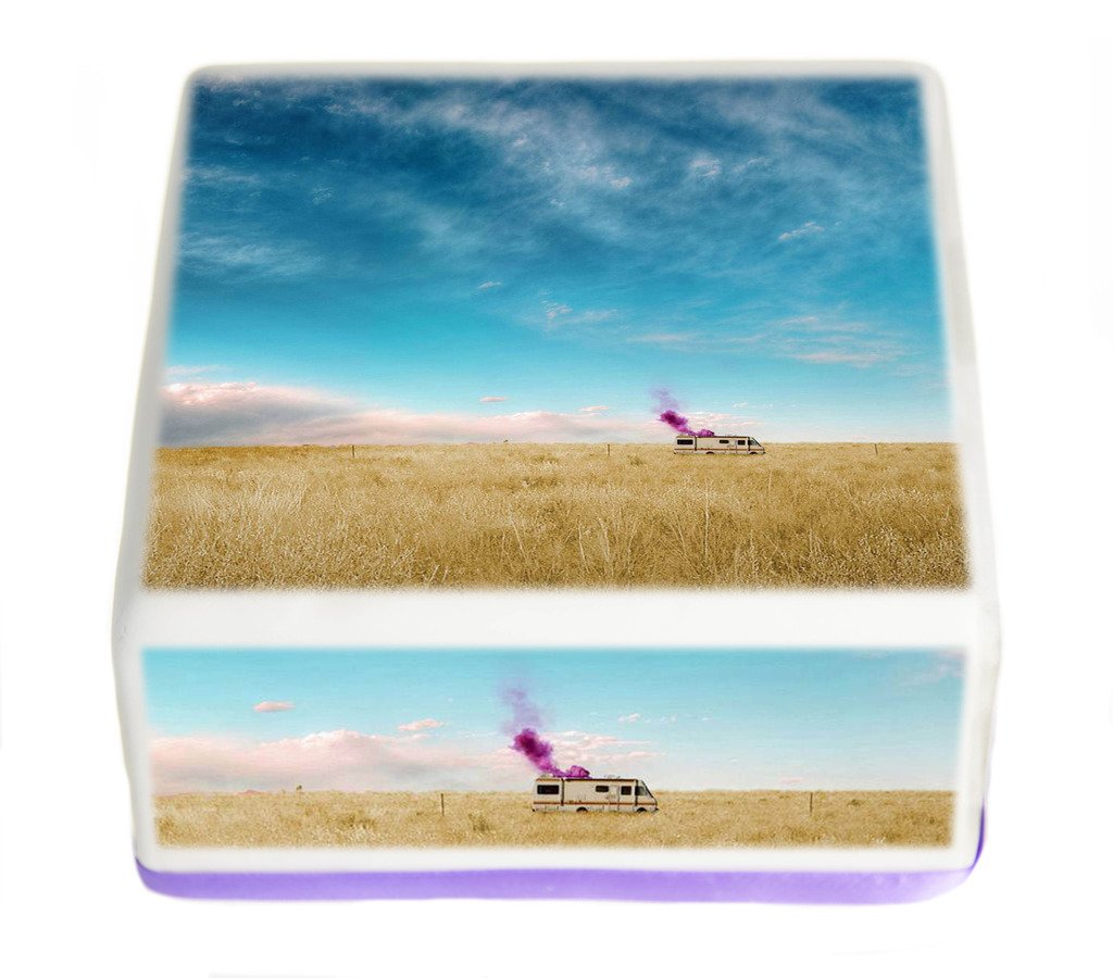 Breaking Bad Rv 11 5 Inch Pre Cut Square Edible | Desertcart Philippines