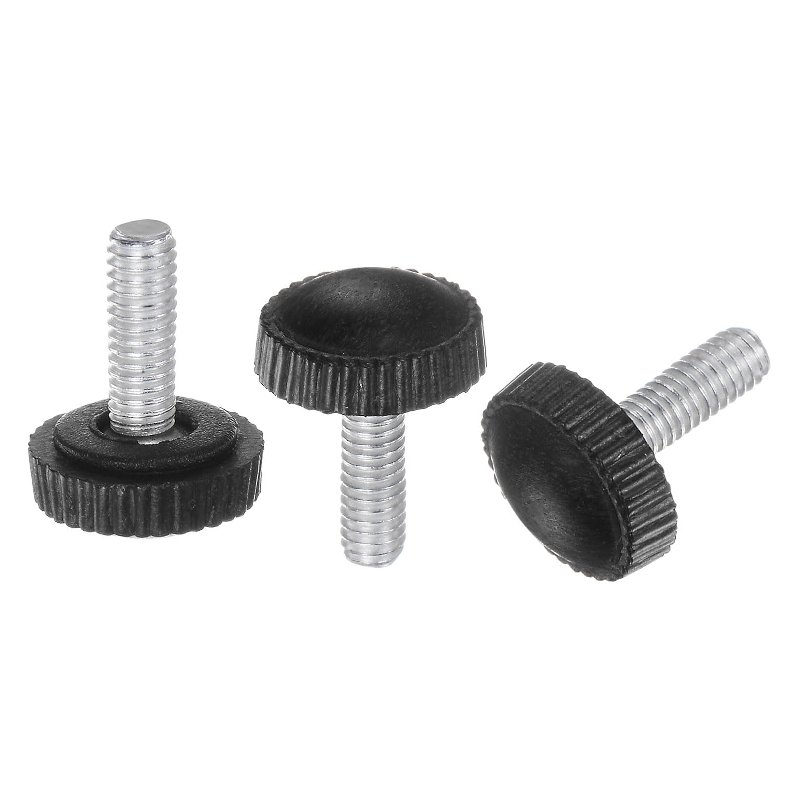 Amazon.com: uxcell 20pcs M4 x 12mm Metric Male Thread Knurled Knobs ...