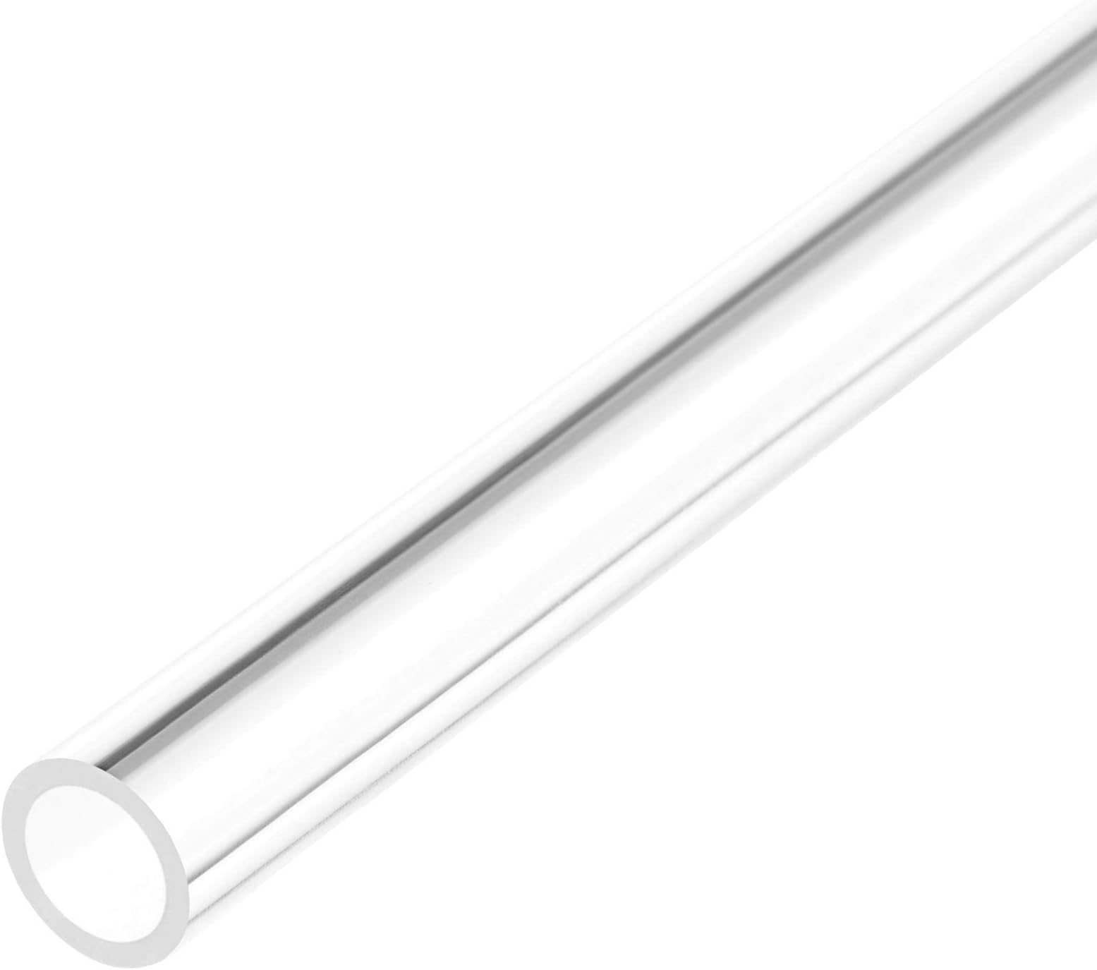 Amazon.com: uxcell 1 Inch Clear Rigid PVC Pipe 29/32"(23mm) ID x 1 ...