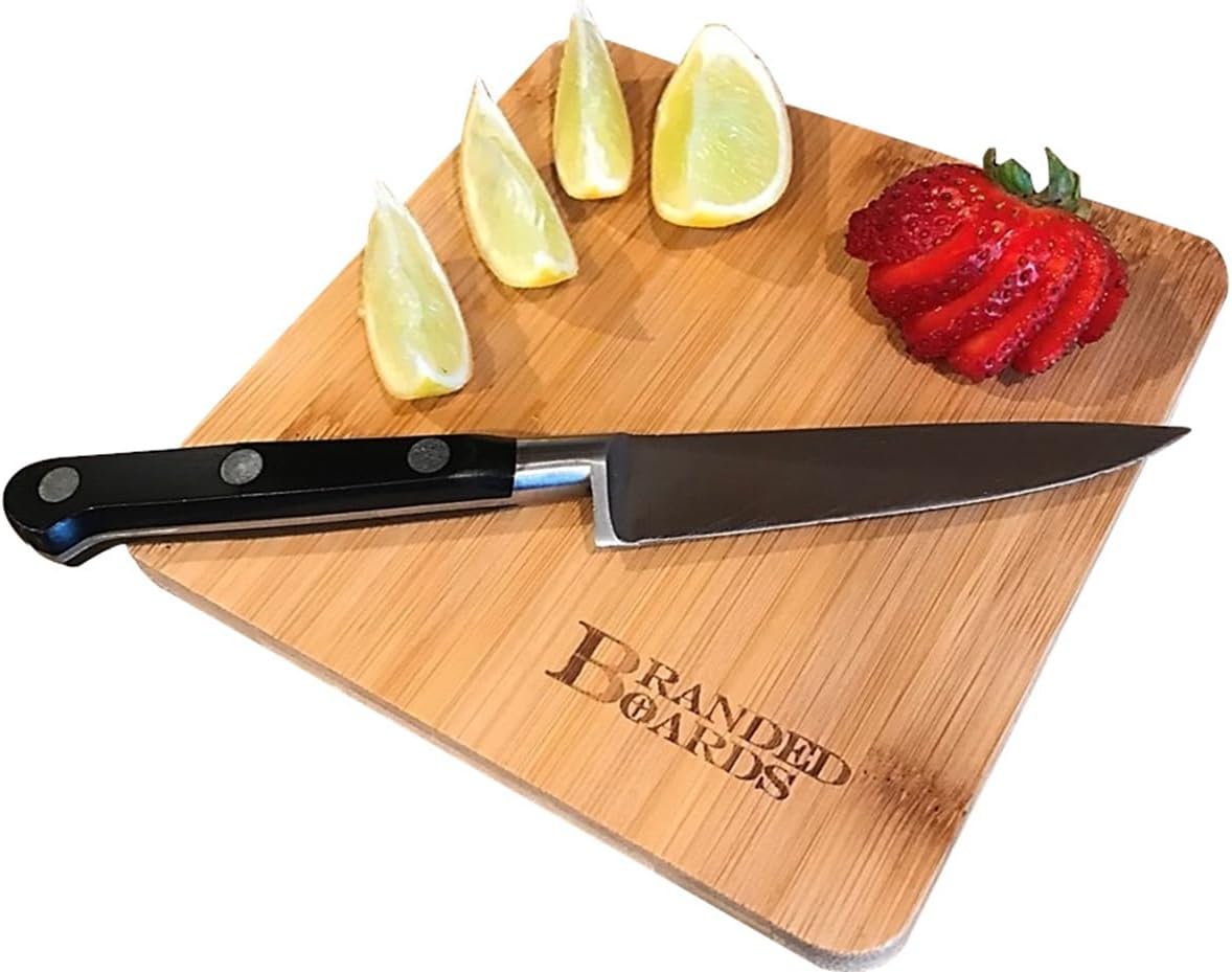 Amazon.com: Simply Bamboo Eco-Friendly Brown Napa Bamboo Wood Cutting ...