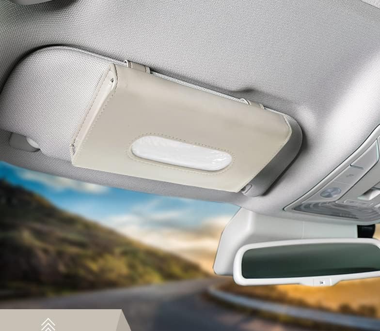 Car Tissue Holder Visor Organizer Mask Dispenser Car Napkin Holder ...