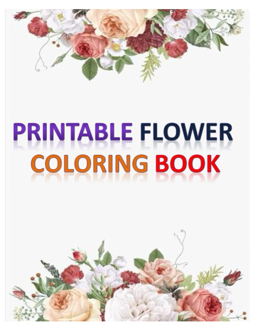 Printable Flower Coloring Book Printable Flower Coloring Pages For Kids ...