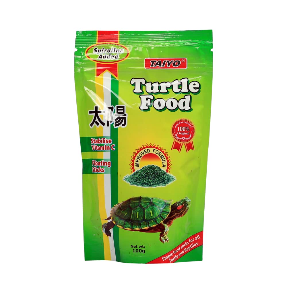 TAIYO Turtle Food Pouch (100g) : Amazon.in: Pet Supplies