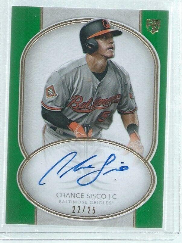 Amazon.com: Chance Sisco 2018 Topps Definitive Collection On Card Auto ...