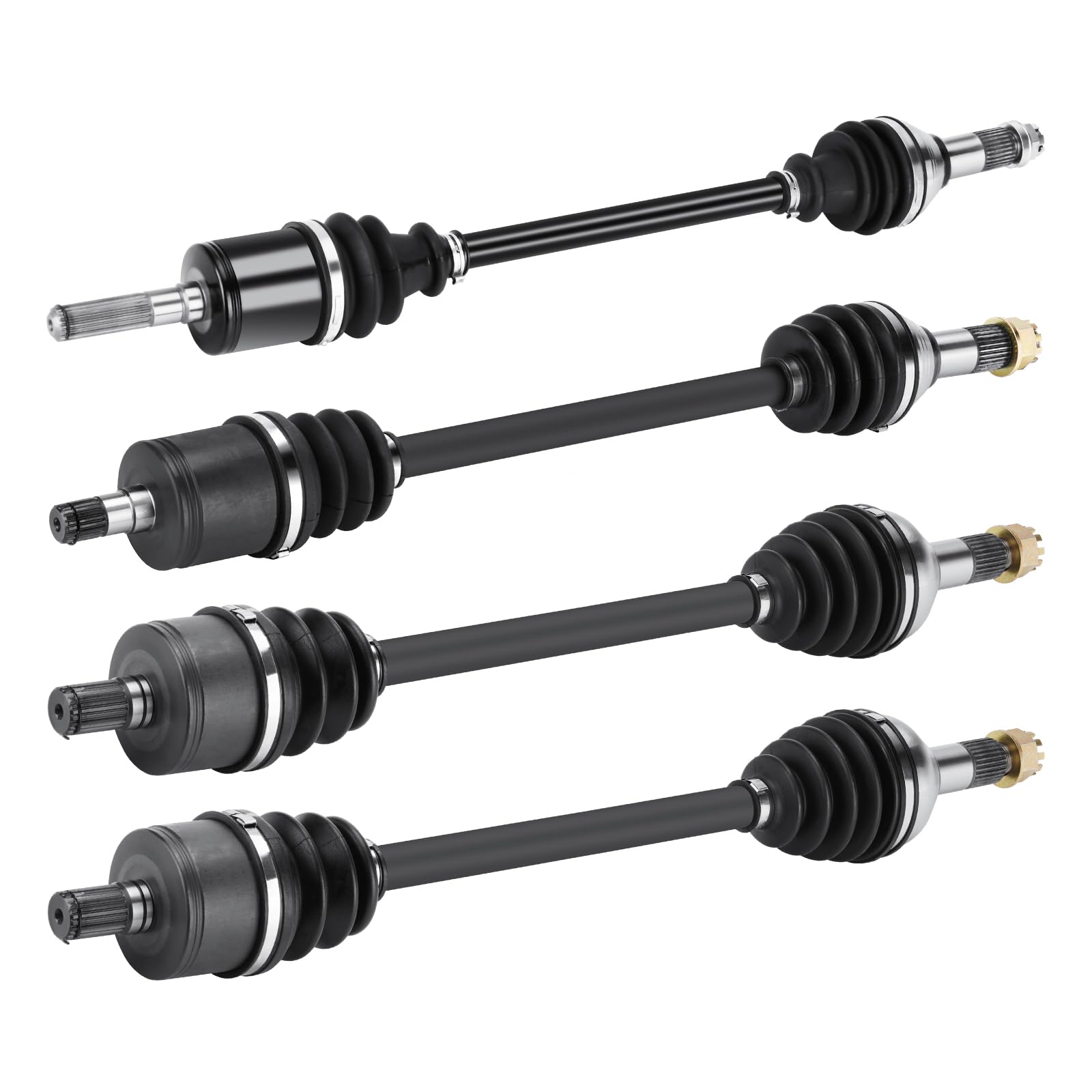 Amazon.com: Youxmoto 2 Front+2 Rear CV Axle Fit for Can-Am Defender HD5 ...