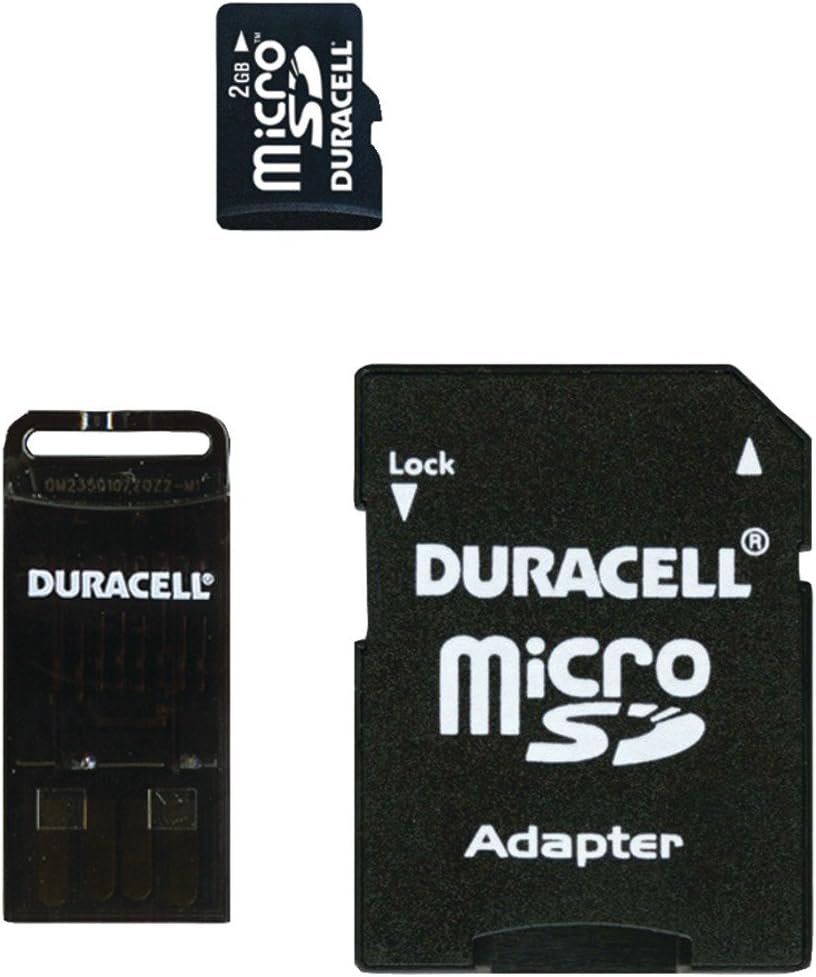 Amazon.com: DURACELL DU-3IN1-02G-C MICRO SECURE DIGITAL CARD WITH ...