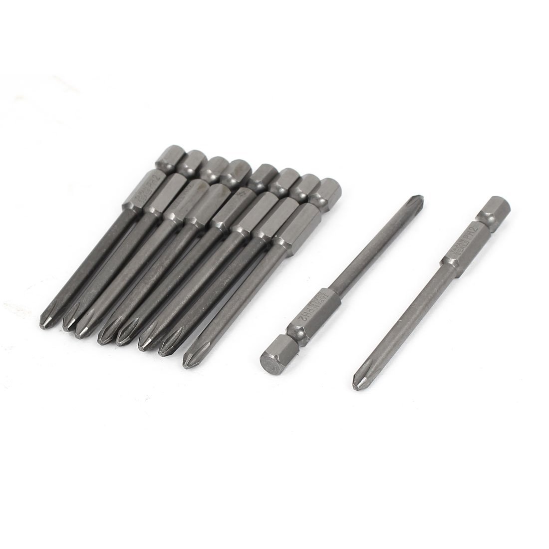 Generic 4.5mm Tip PH2 Magnetic Cross Phillips Screwdriver Bit 10pcs ...