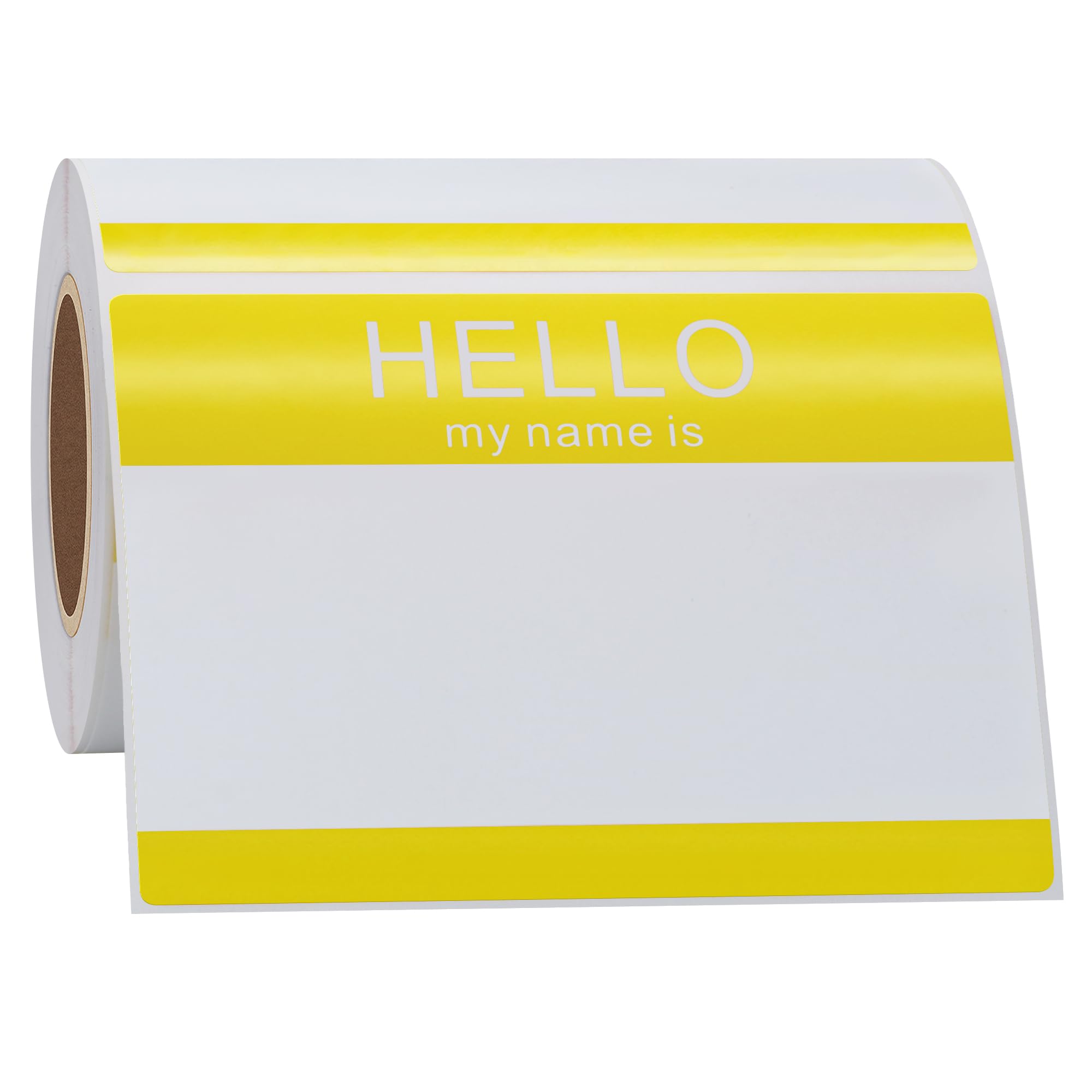 Snapklik.com : Hybsk Hello My Name Is Blue Name Tag Identification ...