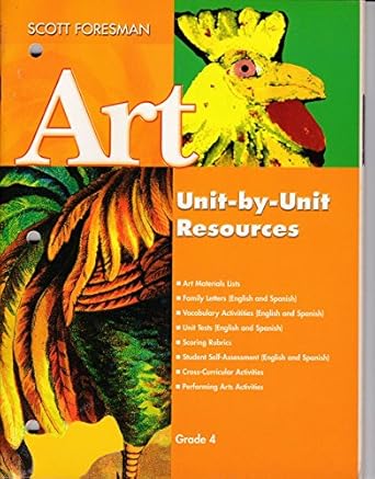 Buy Scott Foresman Art 2005 Unit-By-Unit Resources Grade 4 Book Online ...