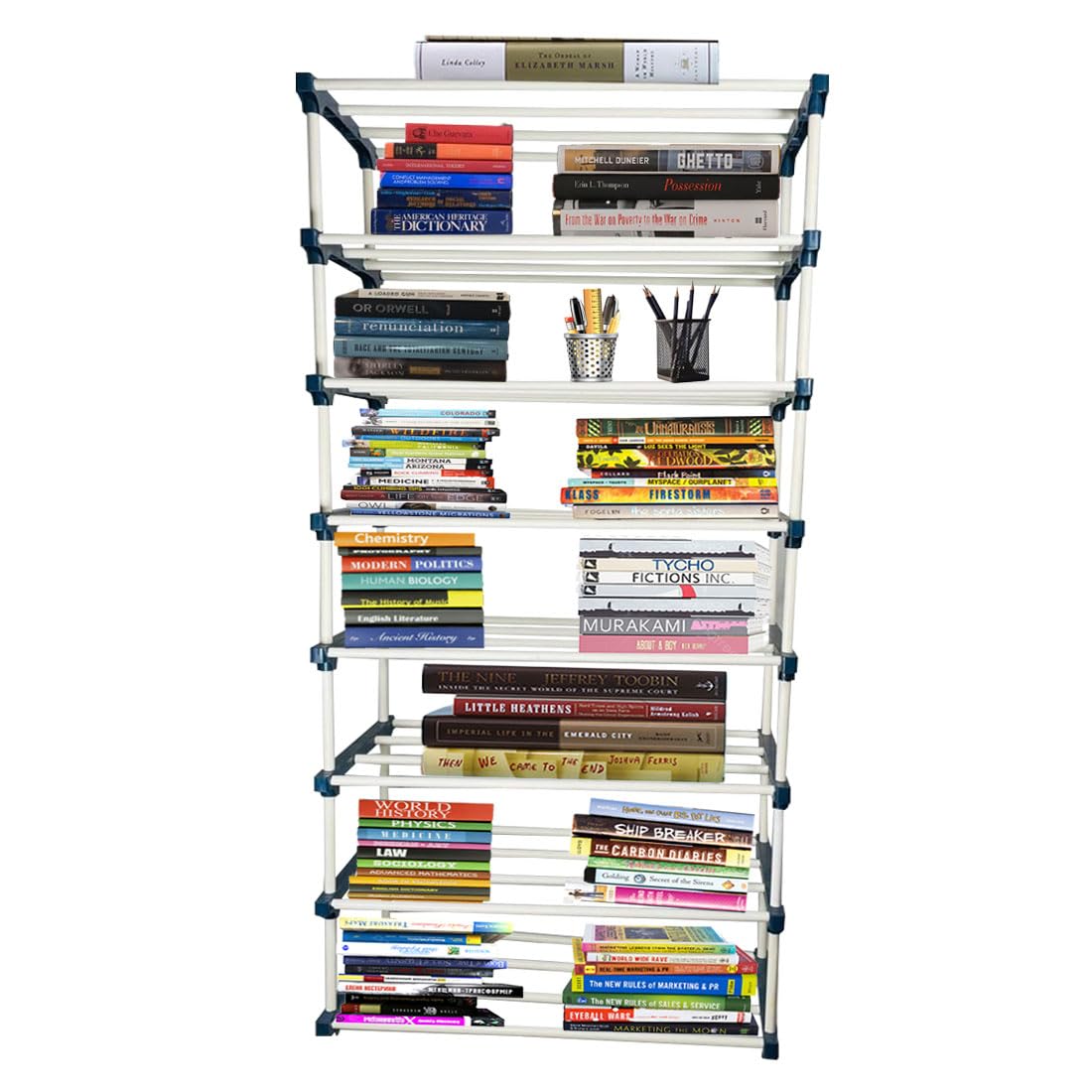 GIRJA Children Book Rack Bookshelf for Home Library, Book Stand Books ...