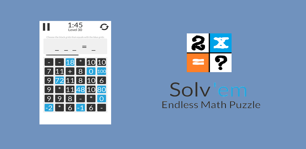 Solv'em - Endless Math Puzzle:Amazon.com:Appstore for Android