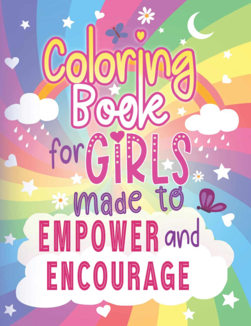 Buy Coloring Book for Girls Made to Empower and Encourage: Includes Cut ...