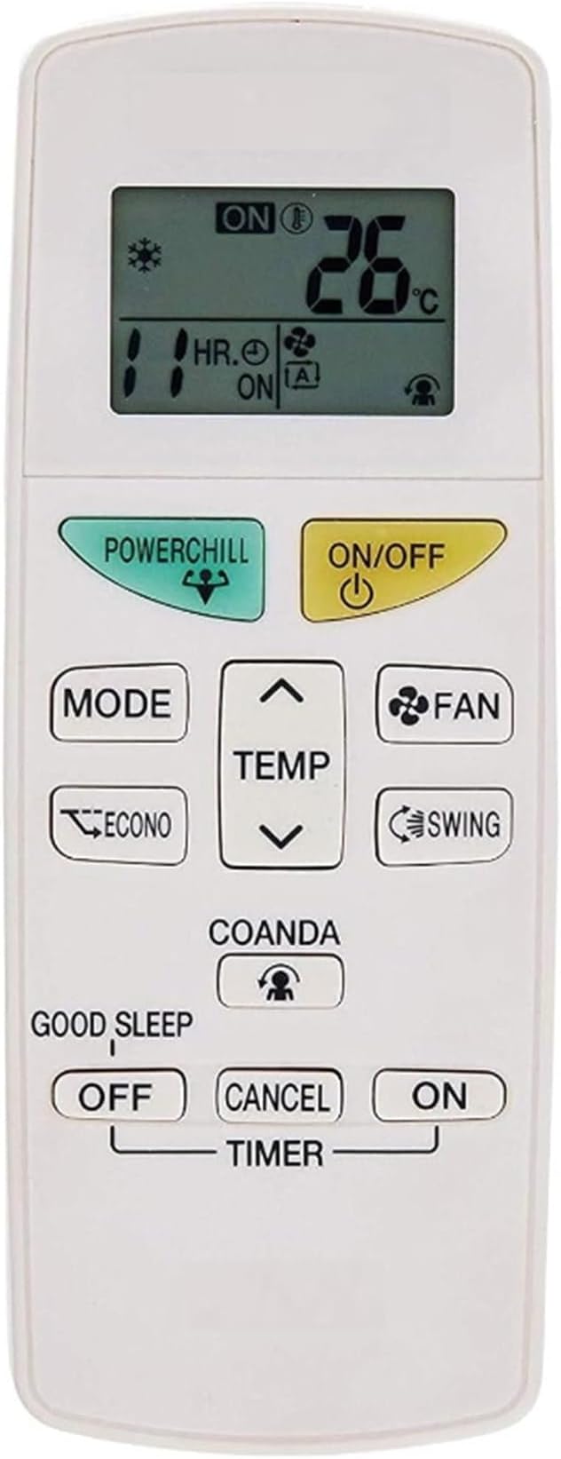 Buy Original Ac Remote Control Compatible for Daikin Split/Window AC ...