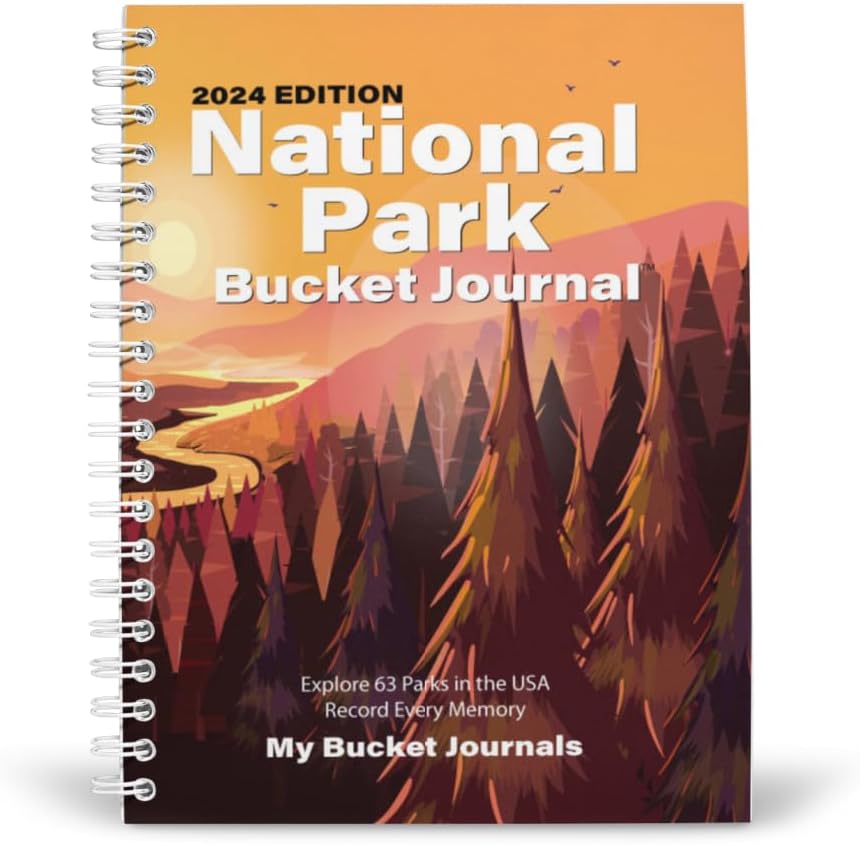 Amazon.com: 2024 National Park Bucket Journal - Perfect Travel Journal ...