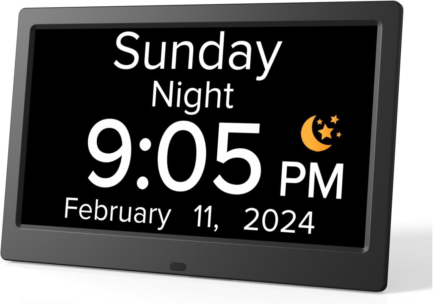 Amazon.com: SPACWIS 10.1 Inch Digital Dementia Alarm Clock with Date ...