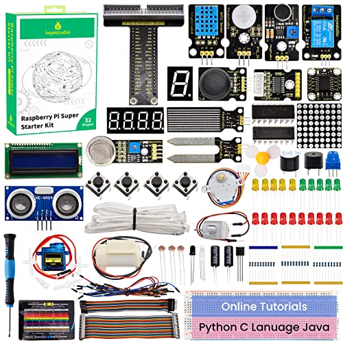 Snapklik.com : Super Starter Kit For Raspberry Pi 4 3 3B/3B/B+, Tutorials C Language Python Java ...