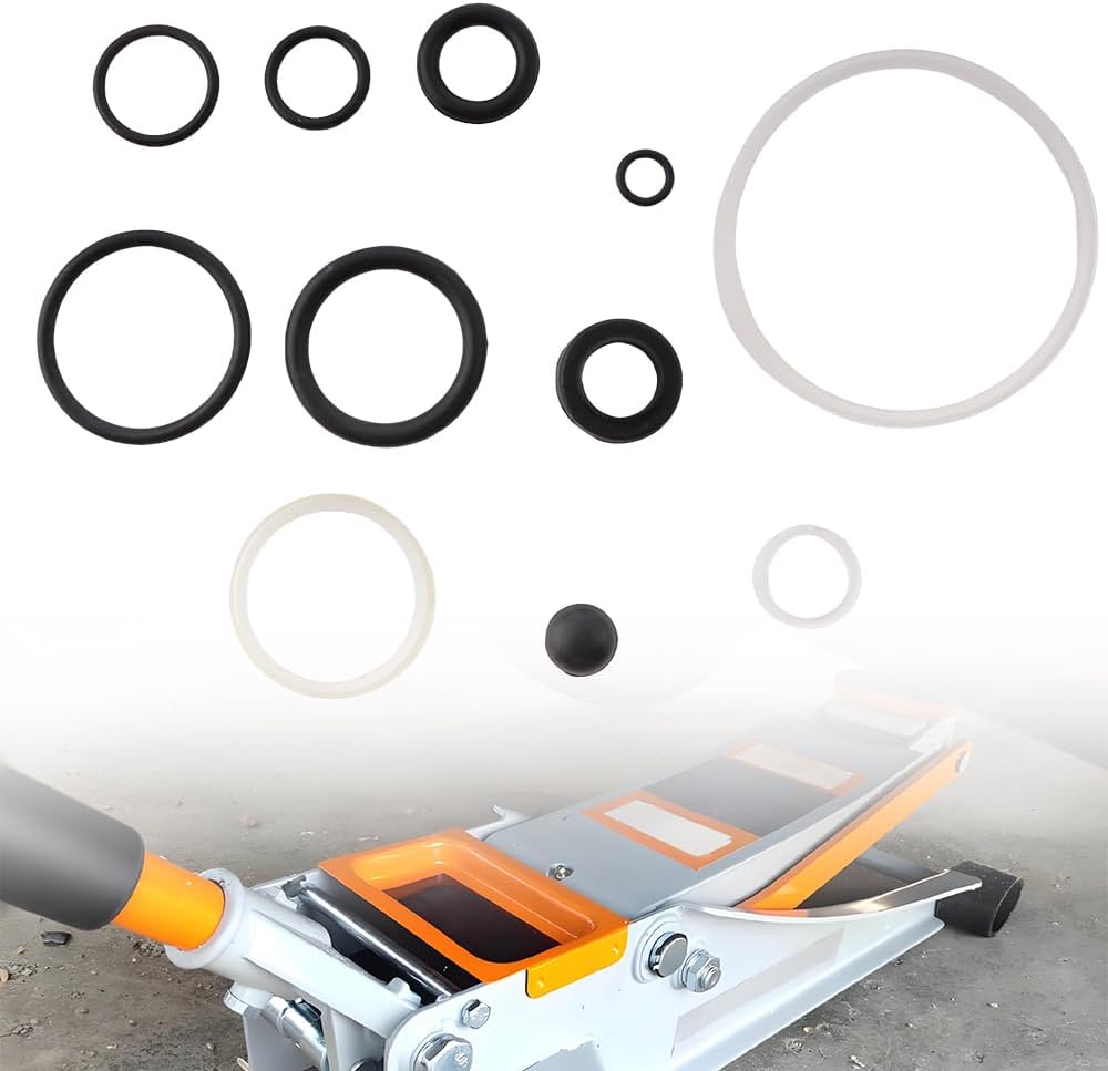Amazon.com: Floor Jack Seal Kit 3 Ton Jack Oil Seal Complete Set Repair ...