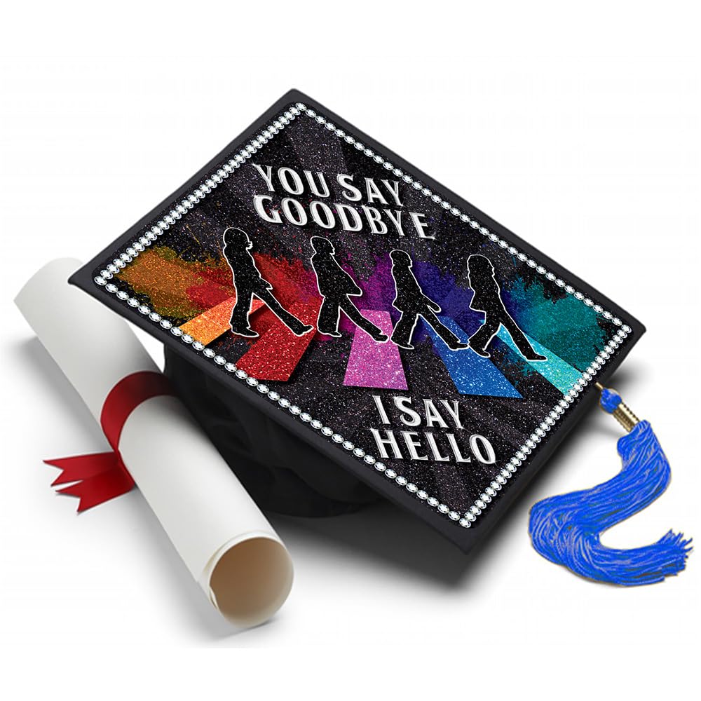 Amazon.com: Tassel Toppers - Beatles Grad Cap Topper, Grad Cap ...