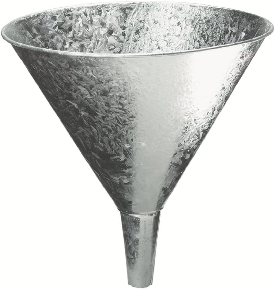 Amazon.com: LubriMatic 75-017 Galvanized Steel Funnel - 4 Quart : Home ...