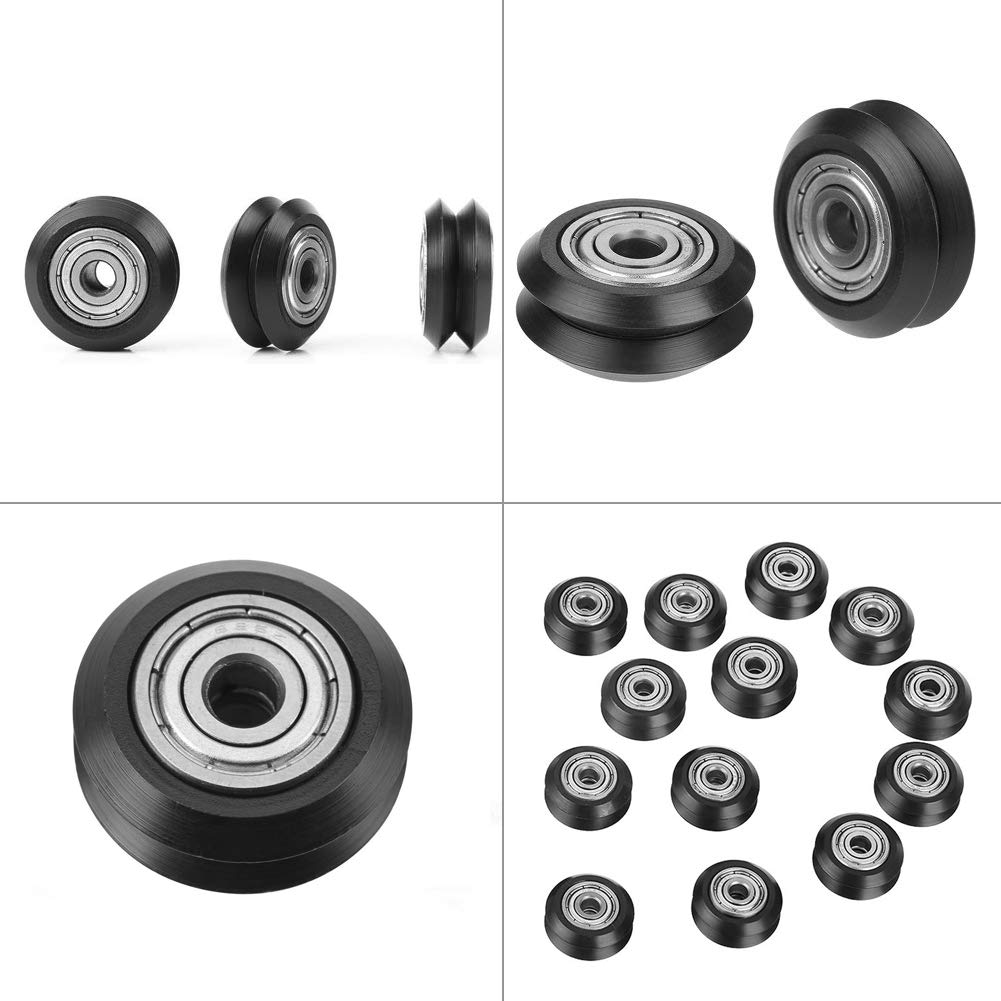 Snapklik.com : 13pcs/Pack 3D Printer V Slot Wheel,POM Polycarbonate ...