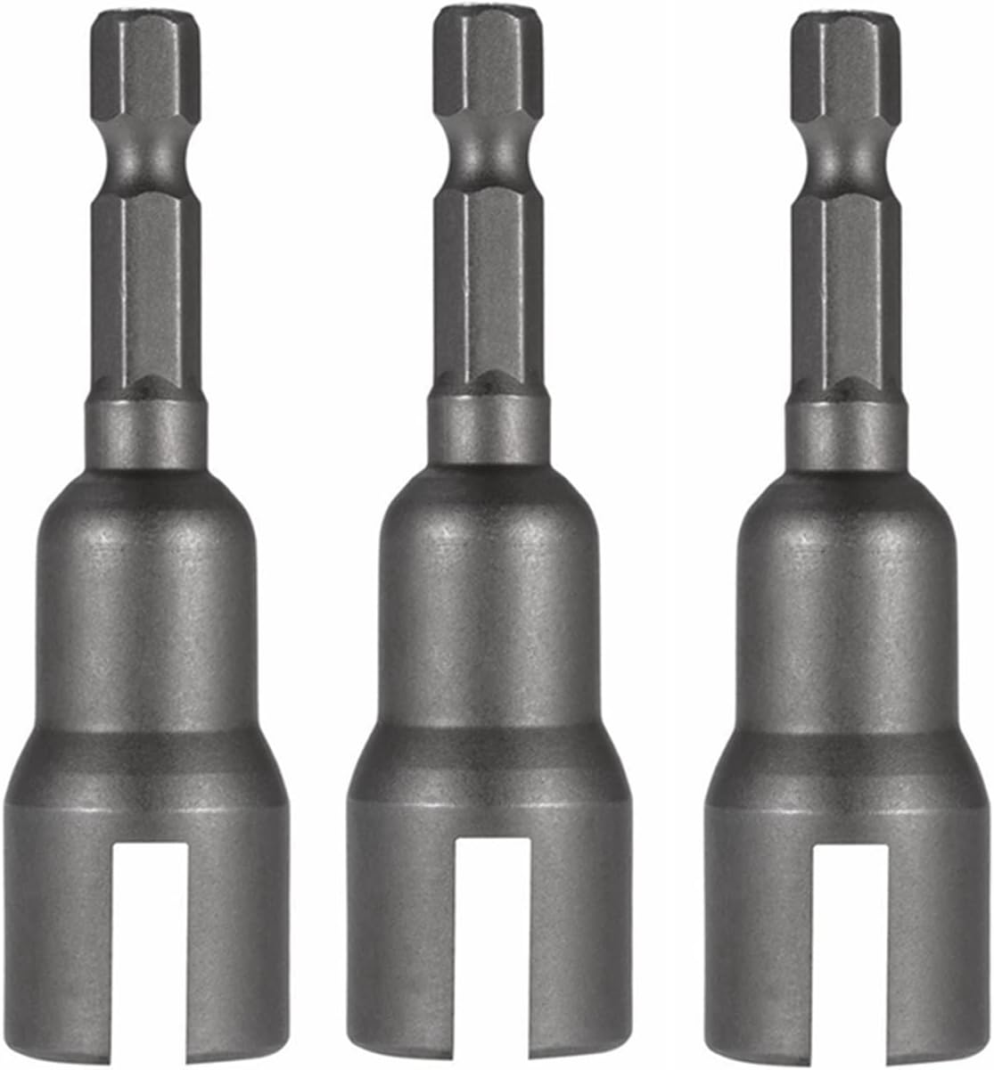 Amazon.com: KEIOMI 1/4in Wing Nut Drill Bit Socket Wrench 6.35mm Hex ...