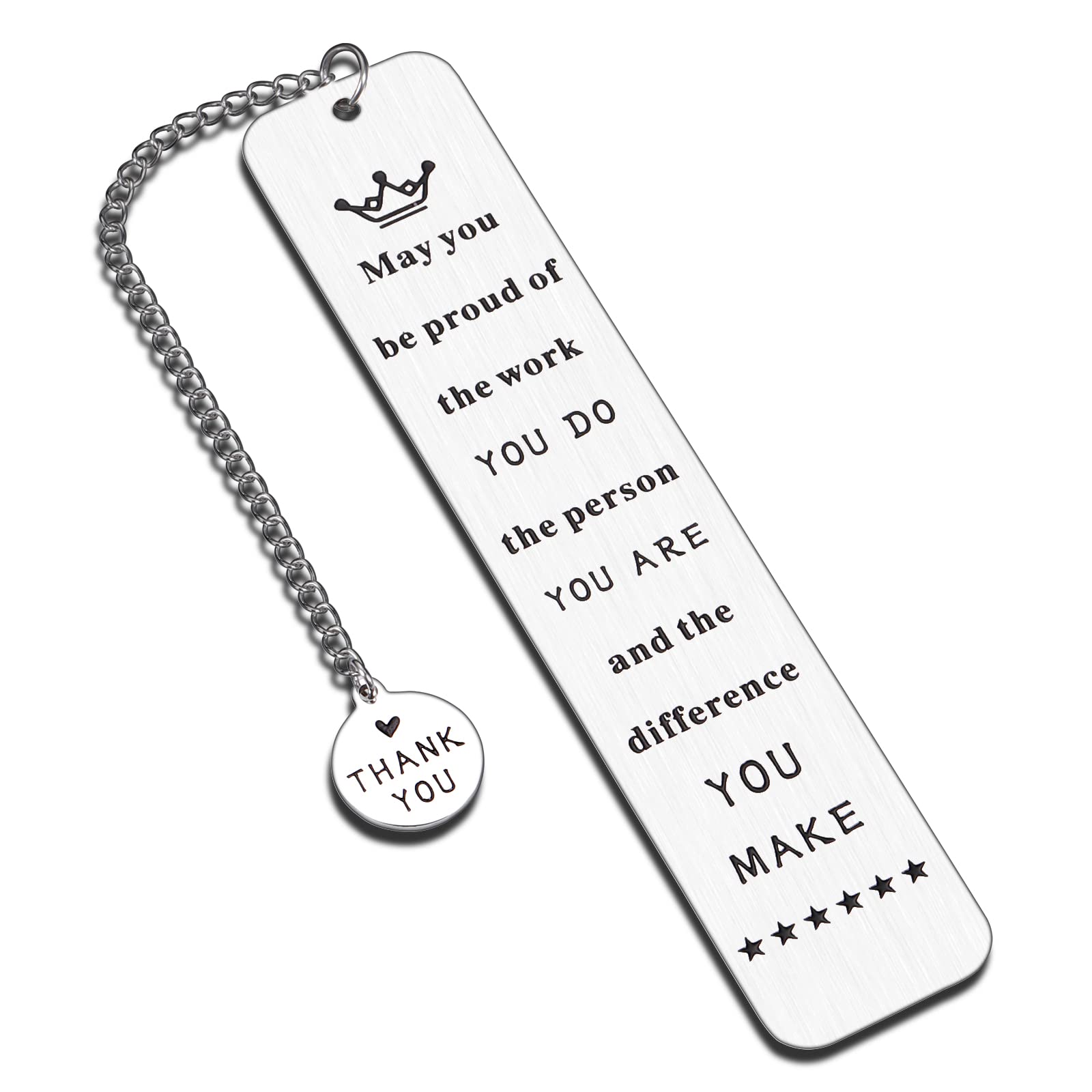 Amazon.com : Employee Appreciation Gifts Bookmark for Coworkers Best ...