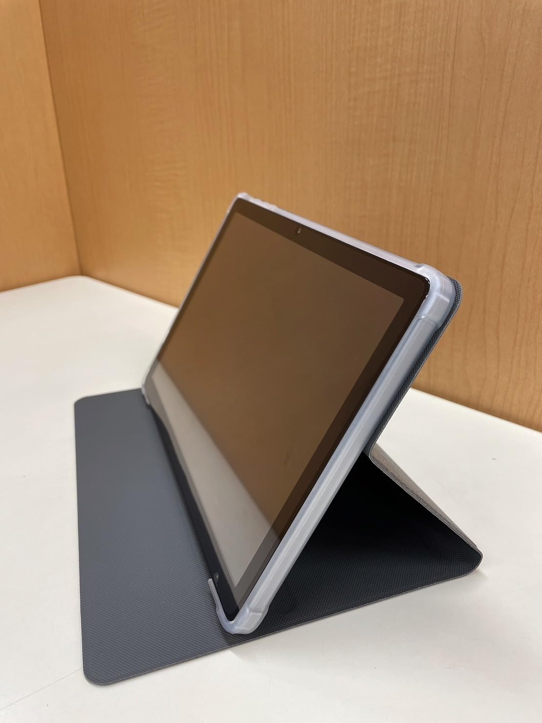 Amazon.co.jp: PlimPad P8 Pro専用ケース、10インチ タブレット、多段階角度調整、高級 PU、ハードバックシェル ...