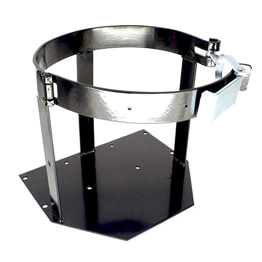Amazon.com: Nashfuel New Universal Vertical Tank Mount Propane Bracket ...