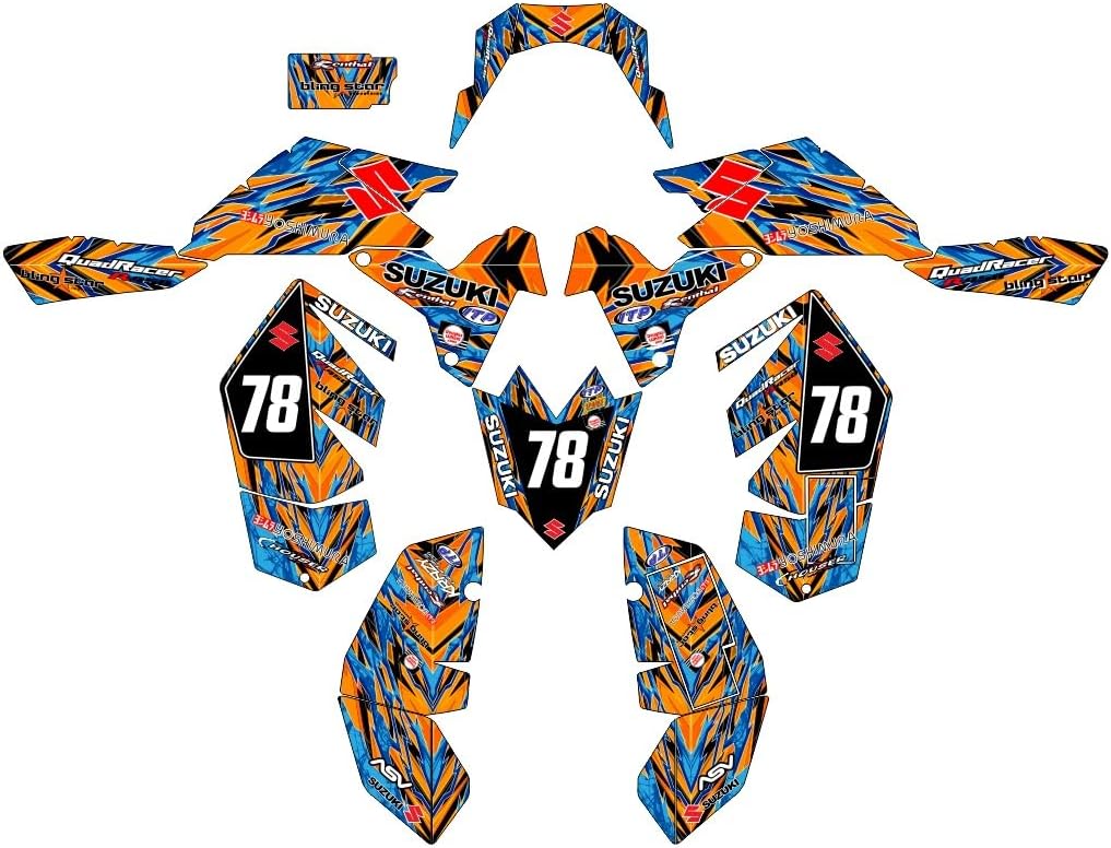 Amazon.com: Suzuki LTR 450 Graphics G4 Graphics Kit : Automotive