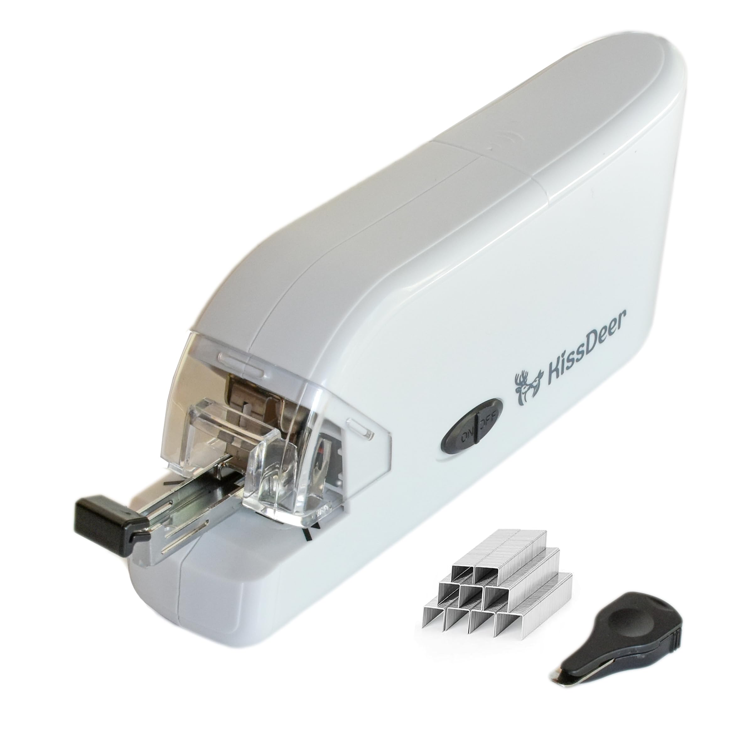 Amazon.com : Kissdeer Electric Stapler with 1000 Staples & Staple ...
