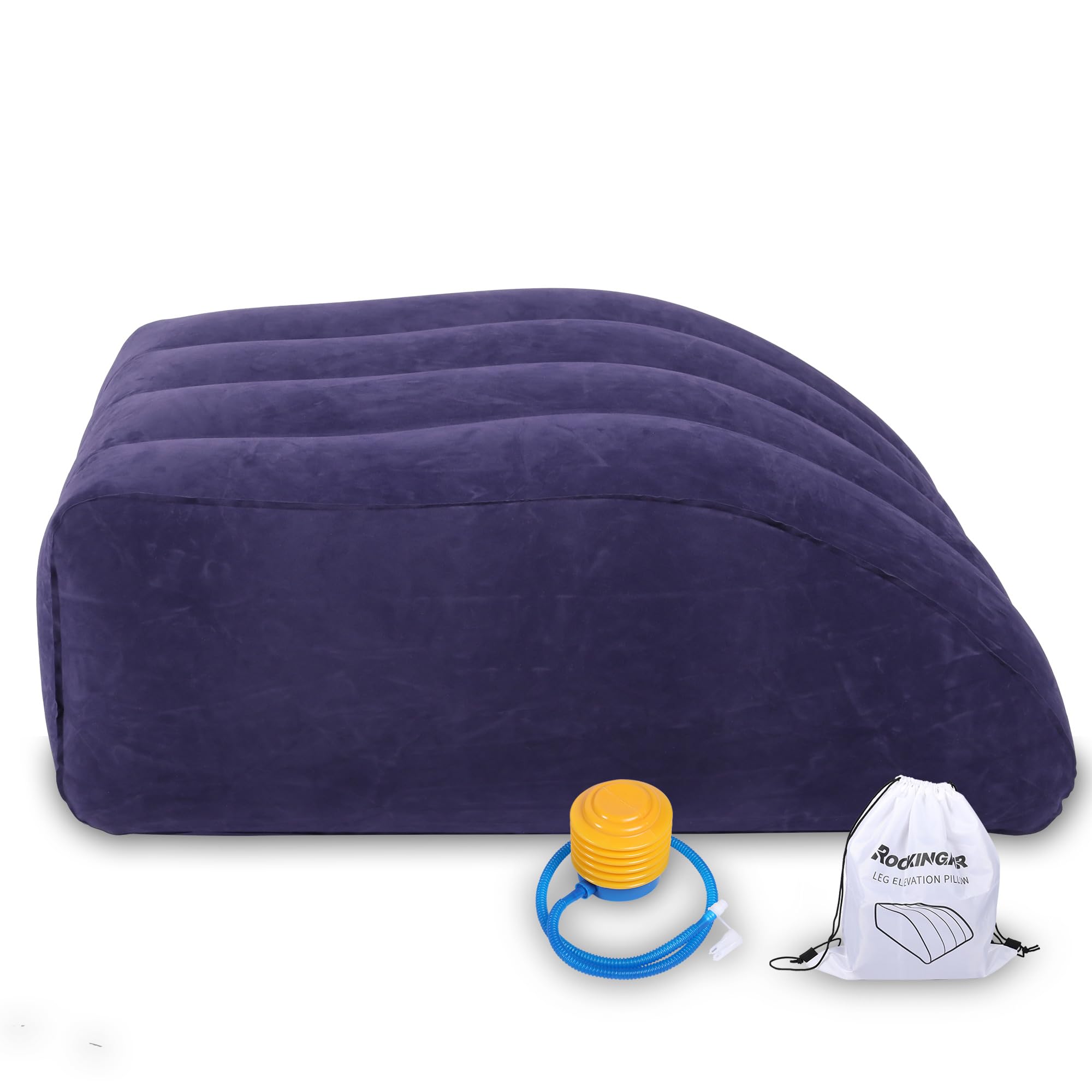 Amazon.com: INFLATEFLY Leg Elevation Pillow, Inflatable Wedge Pillows ...
