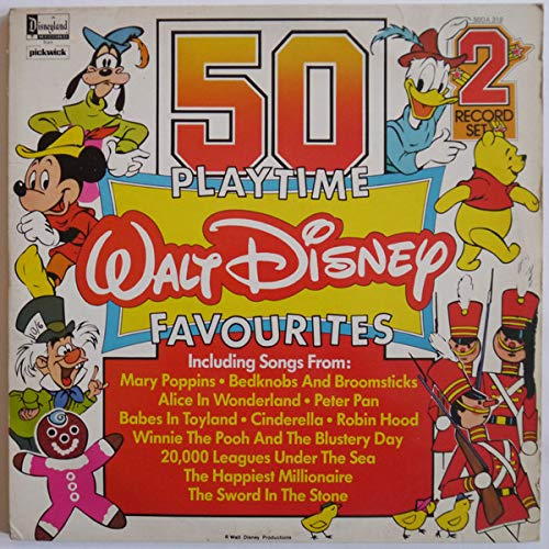 50 Playtime Walt Disney Favourites: VARIOUS ARTISTS: Amazon.es: CD y ...