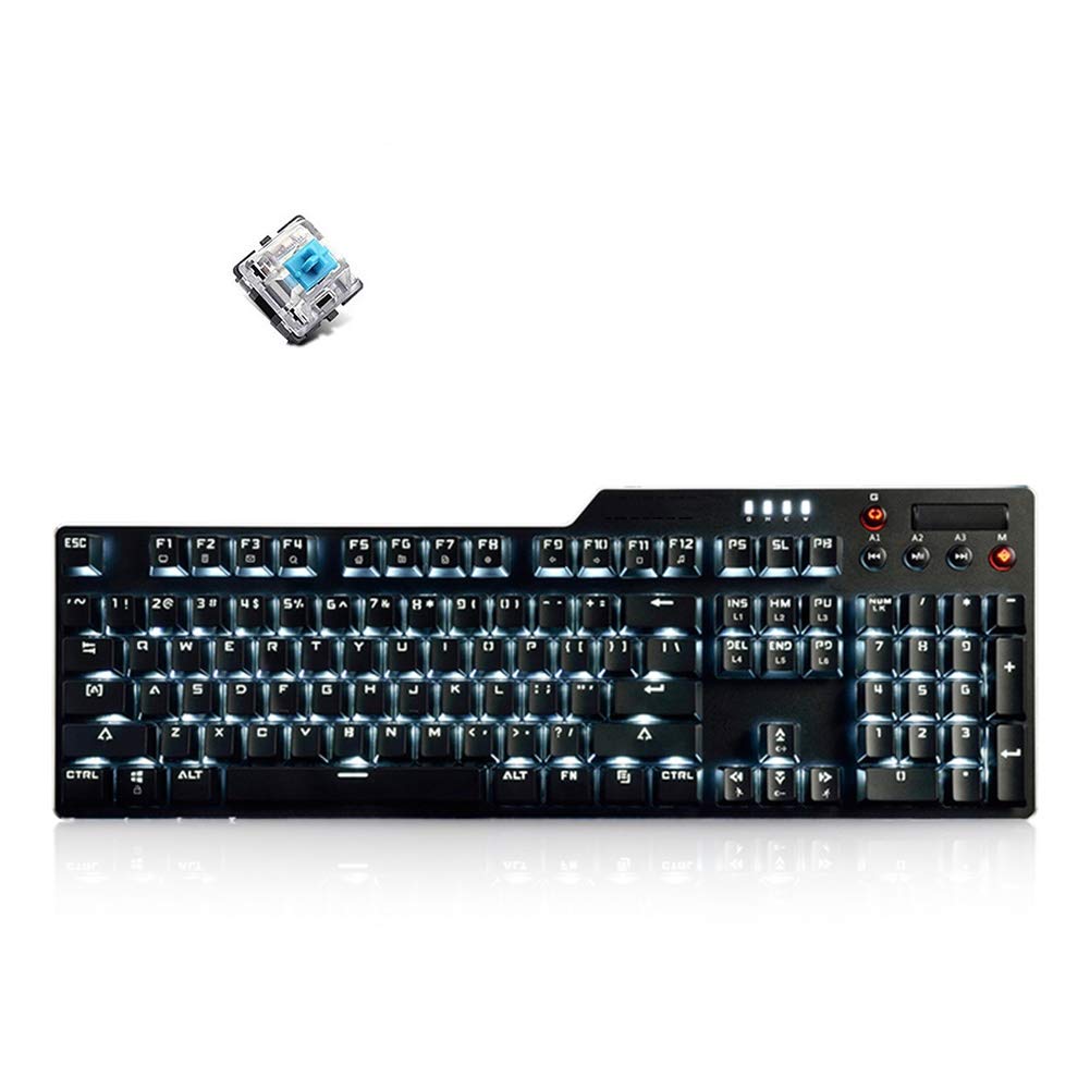 Buy FASDGDFGS Wired Blue Switch Gaming Mechanical Keyboard with Multi ...