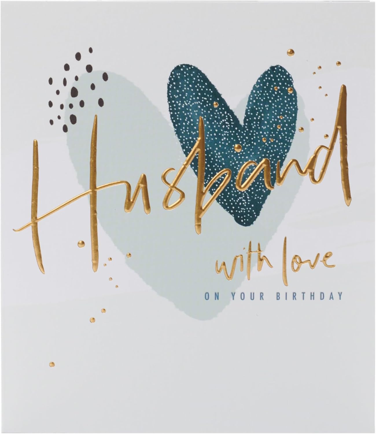 UK Greetings Birthday Card for Husband - Hearts Design : Amazon.co.uk ...