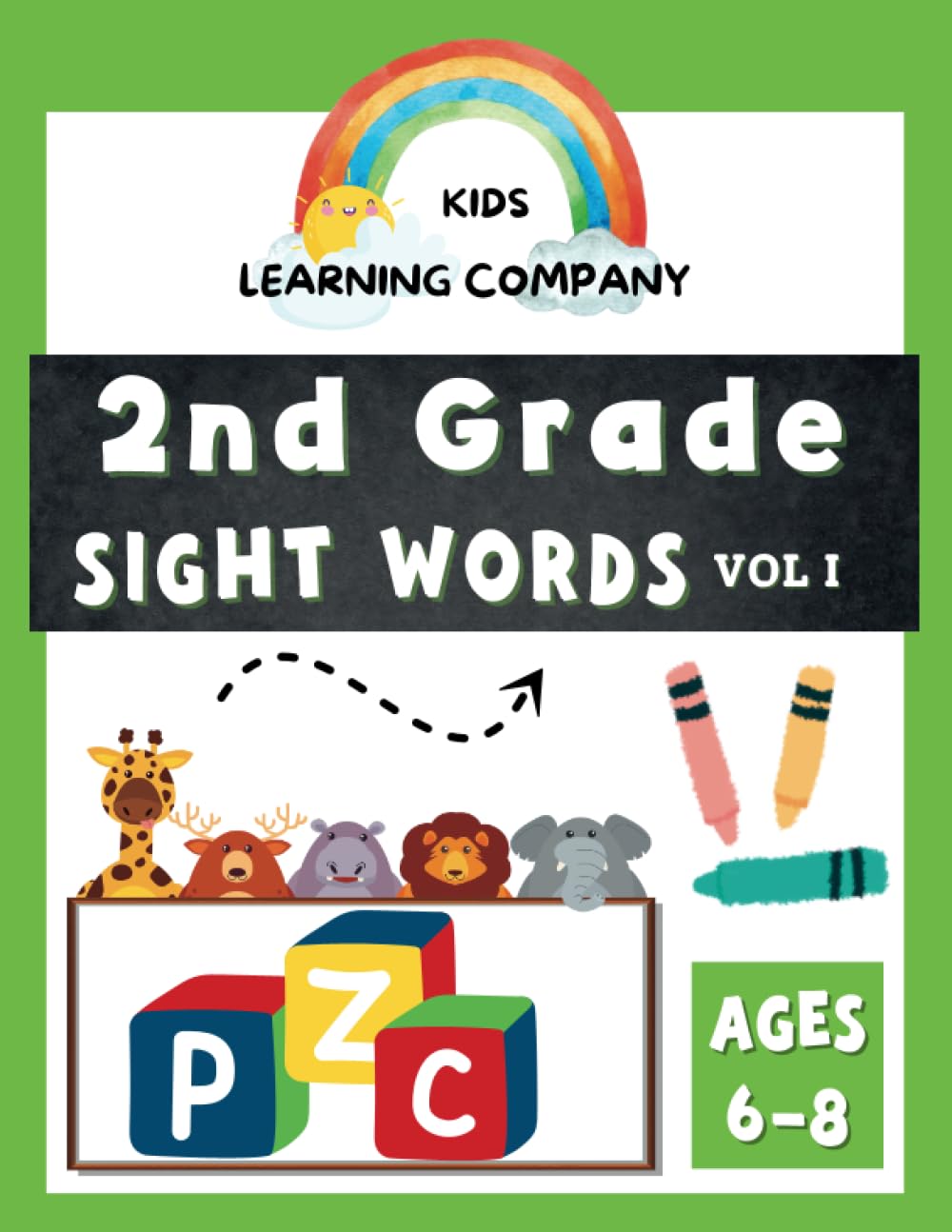 Amazon.com: Sight Words Activity Workbook 2nd grade Ages 6-8 Volume I ...
