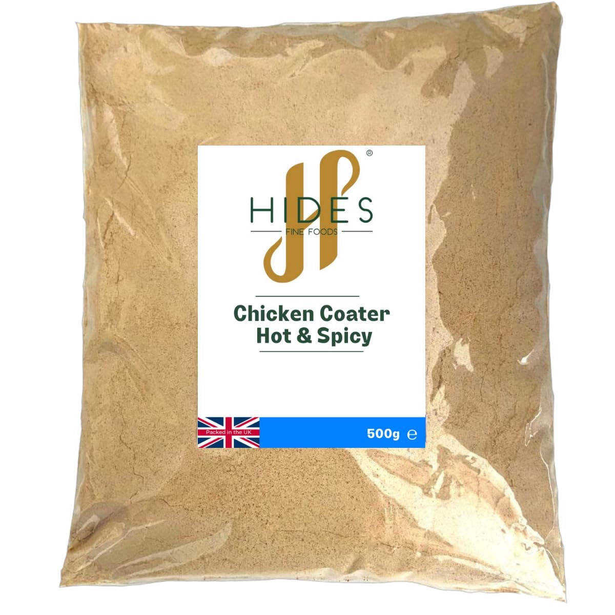Hides Fine Foods- Chicken Coater Hot & Spicy 500g - GMO Free - Suitable ...