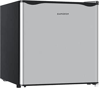 BANGSON Small Refrigerator,1.6 Cu.Ft Mini Fridge With Freezer, Mini ...