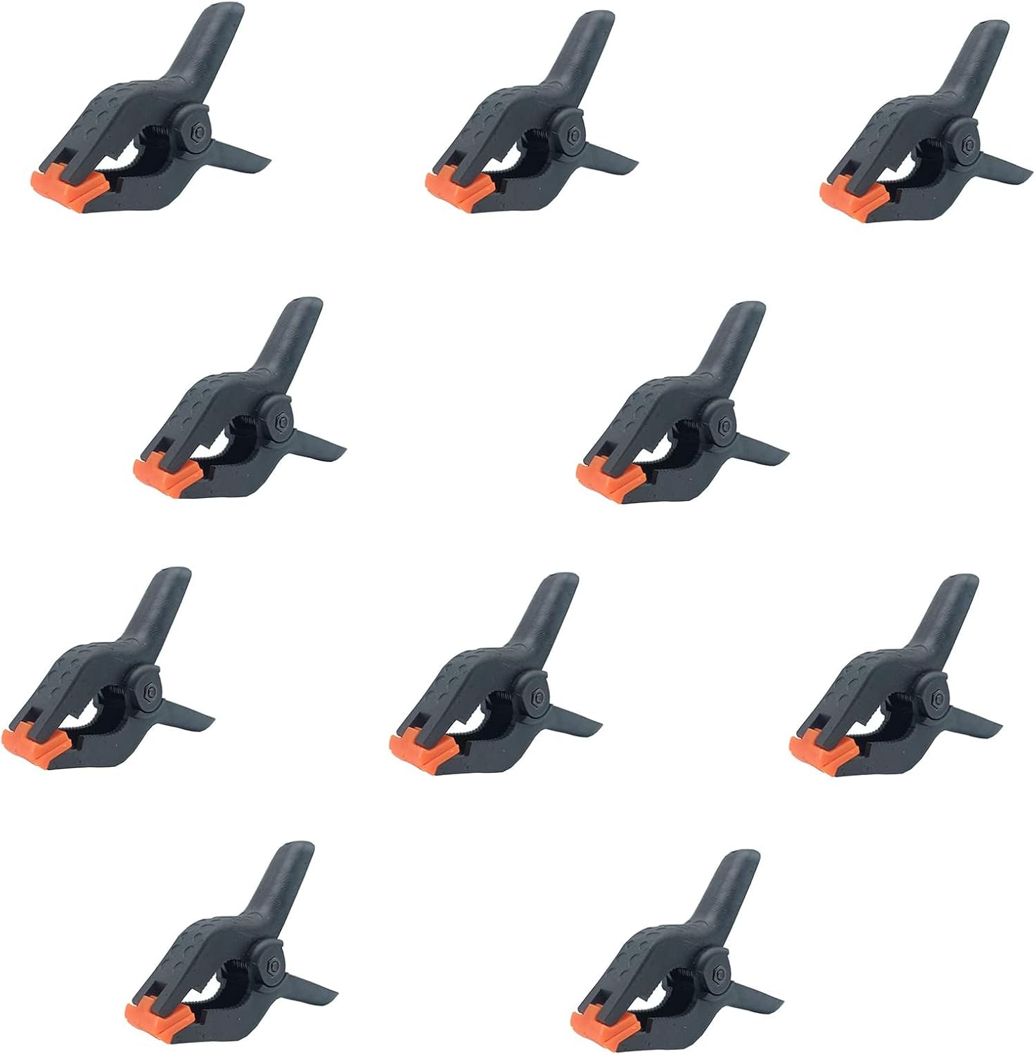 Spring Clamps,10 Pack 3.5in Professional Plastic Heavy Duty Spring ...