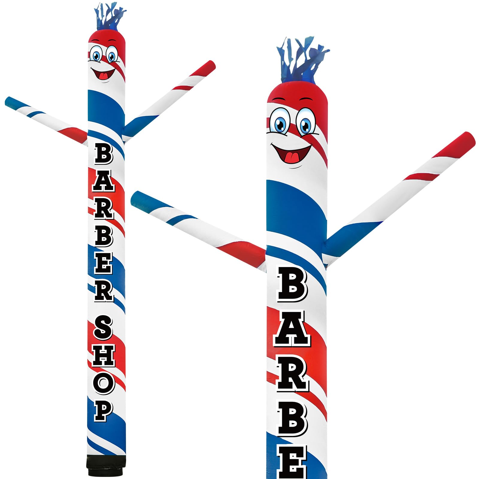 Amazon.com: Wenqik Barber Shop Inflatable Tube Man 20' Tall Blow up ...