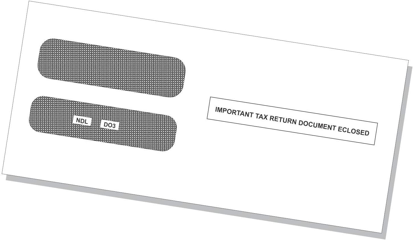 Snapklik.com : 500 Envelopes, Designed To Fit 3-up Laser W-2 Forms ...